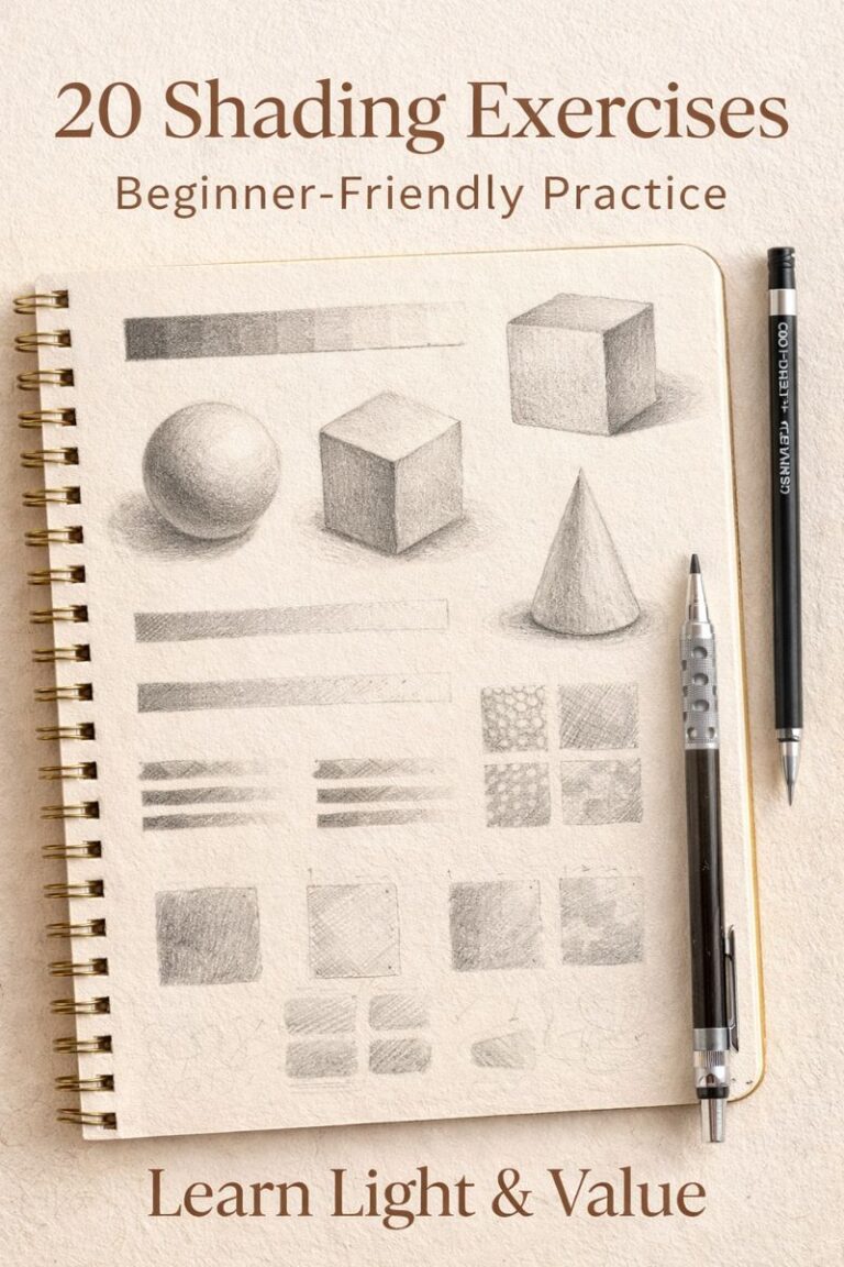 20 Shading Exercises for Beginners - aether sister☁️
